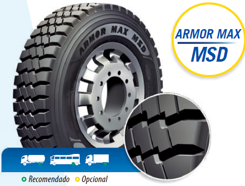 GOODYEAR ARMORMAX MSD 295/80R22,5 – Autollantas