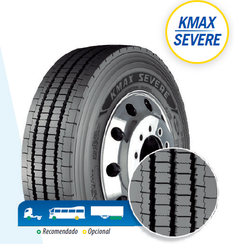 GOODYEAR KMAX SEVERE 295/80R22,5 – Autollantas