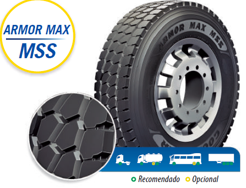 GOODYEAR ARMORMAX MSS 12/EstándarR22,5 – Autollantas